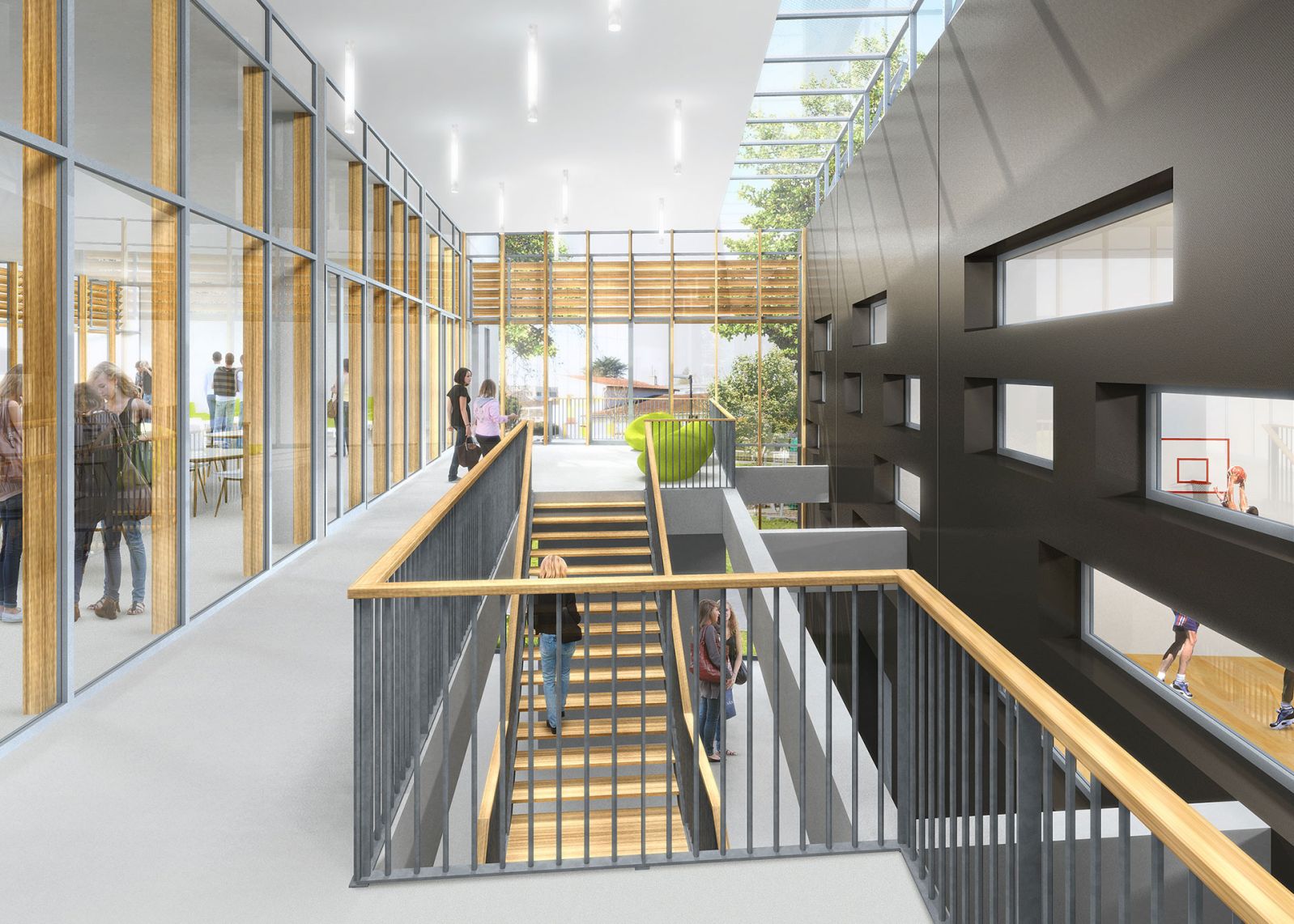 Pôle de vie de campus Carreire - Université de Bordeaux